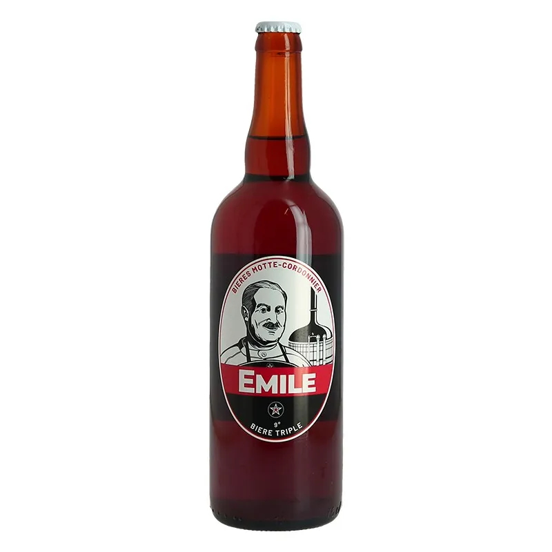 achat bière La Emile Bière triple par Motte Cordonnier 75 cl