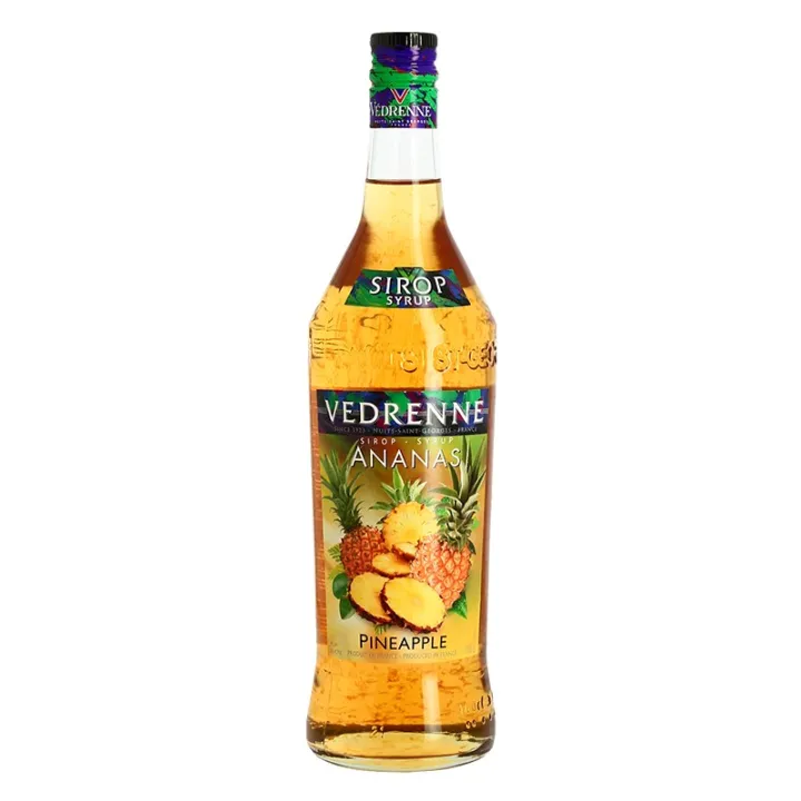 sirop d'ananas vedrenne 1 litre