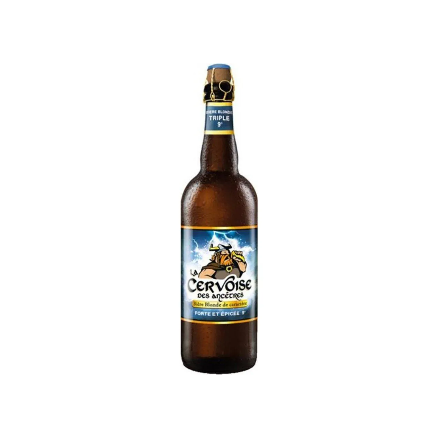 acheter bière La CERVOISE des Ancêtres Bière Blonde Triple 75 cl