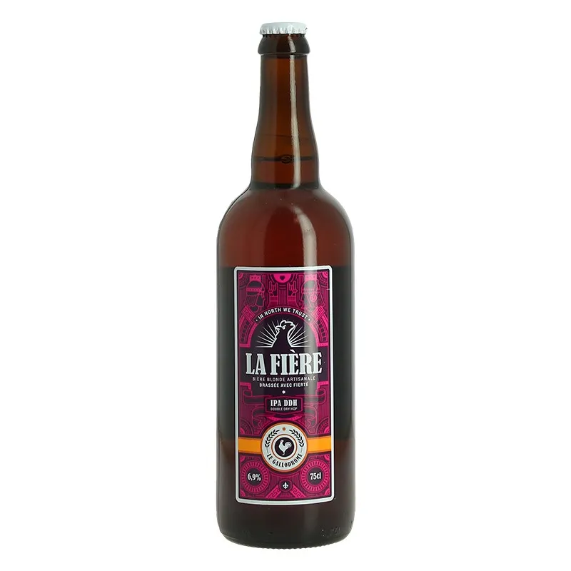 achat bière IPA Bière La FIERE DOUBLE DRY HOP IPA 75 cl