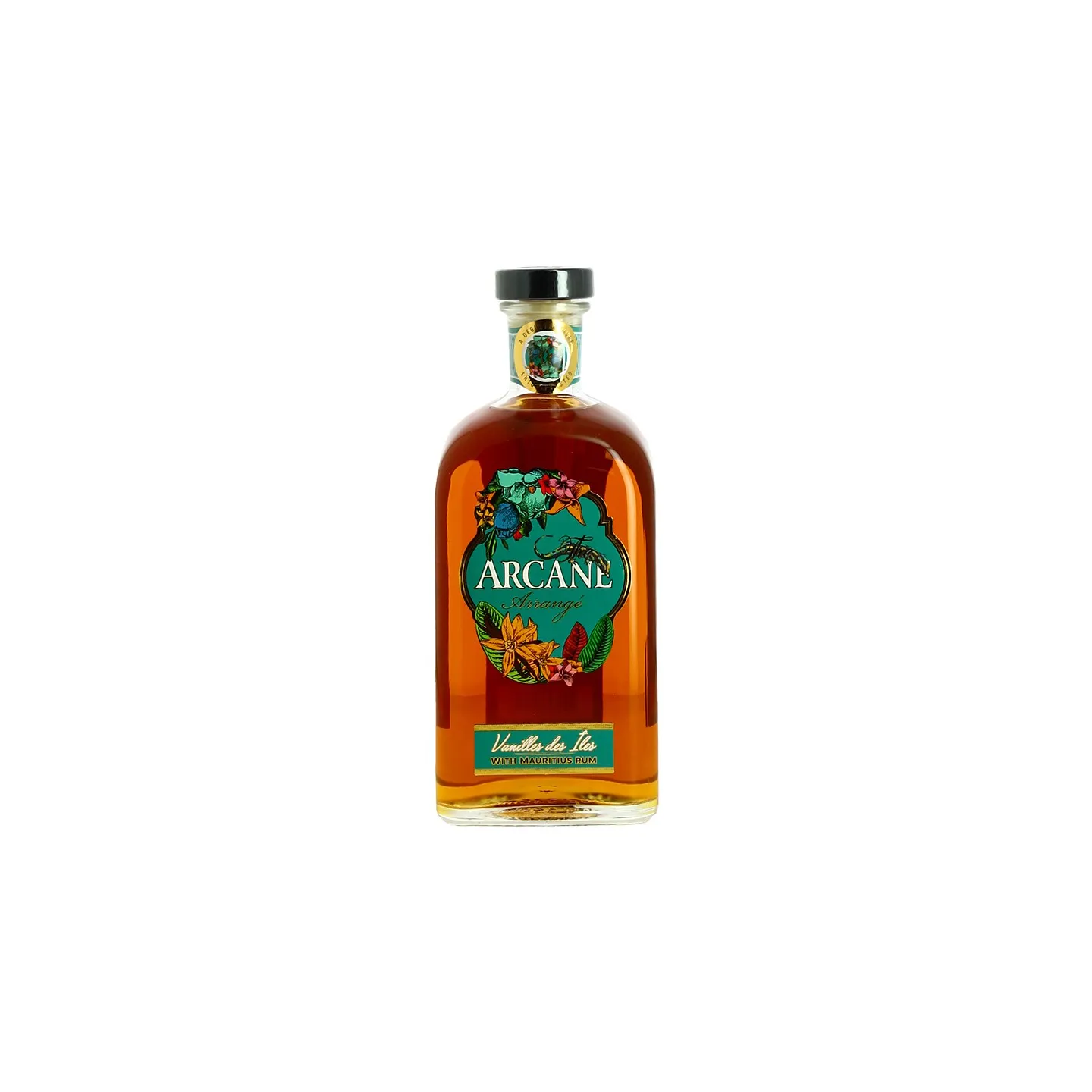 achat Rhum Arrangé Arcanne de l'Île Maurice à la VANILLE des Îles