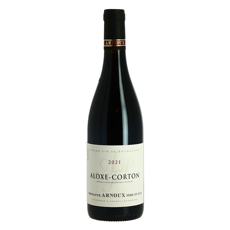 achat ALOXE CORTON 2021 par Domaine ARNOUX 75 cl