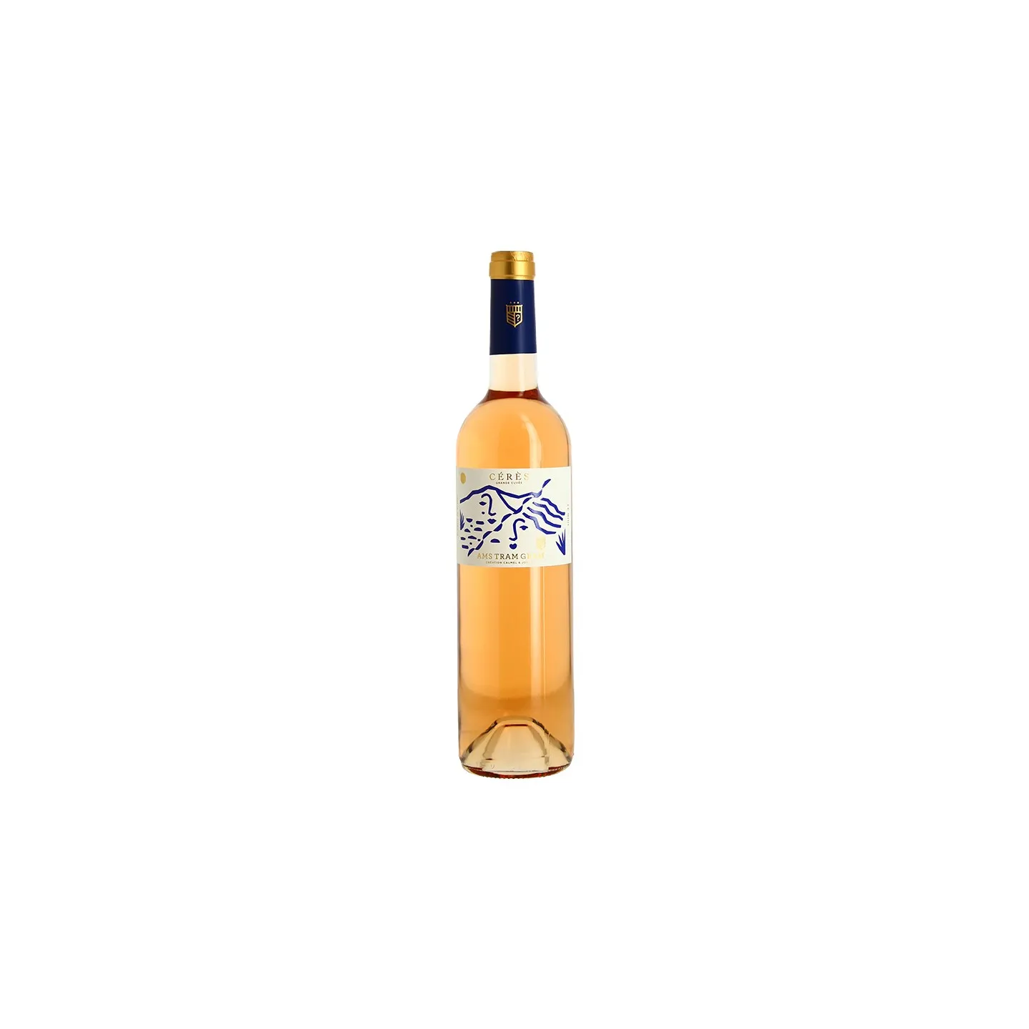CERES Vin Rosé du Languedoc par Calmel et Joseph Collection AMS TRAM GRAM