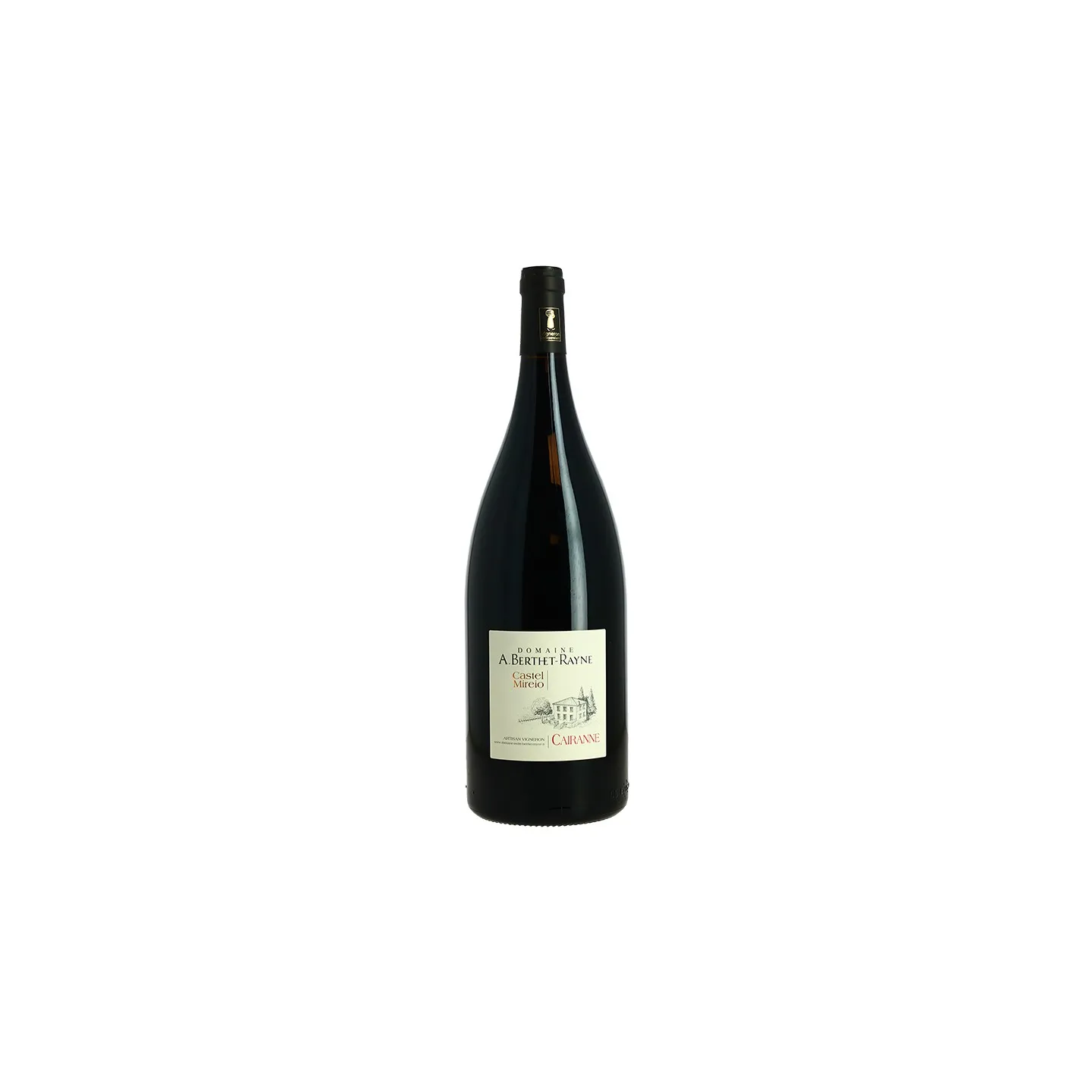 achat vin BIO en Magnum de CAIRANNE Rouge BIO cuvée Castel MIREIO 2022