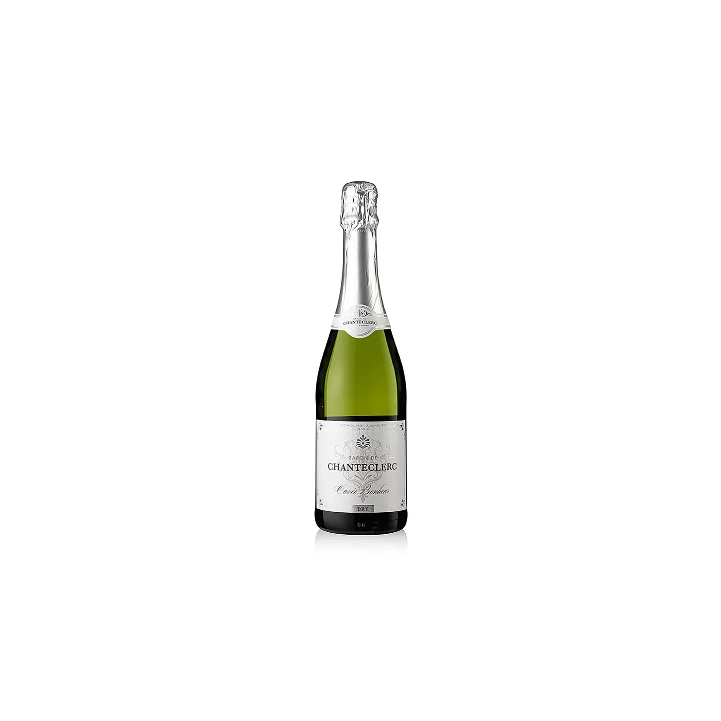 Baron de CHANTECLERC Blanc Pétillant sans alcool 75 cl