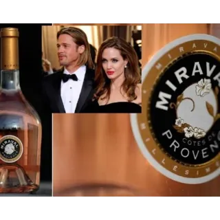 MIRAVAL ROSE de Brad Pitt et Angelina Jolie Cote de Provence MAGNUM